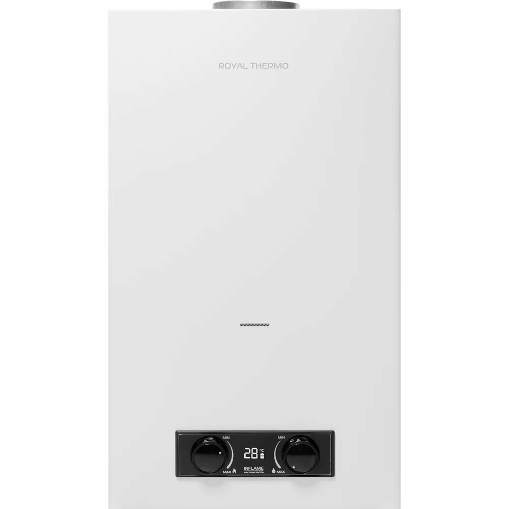 Газовая колонка ROYAL THERMO Inflame GWH 12 ,12 л/мин, 24 кВт, информативный LED дисплей