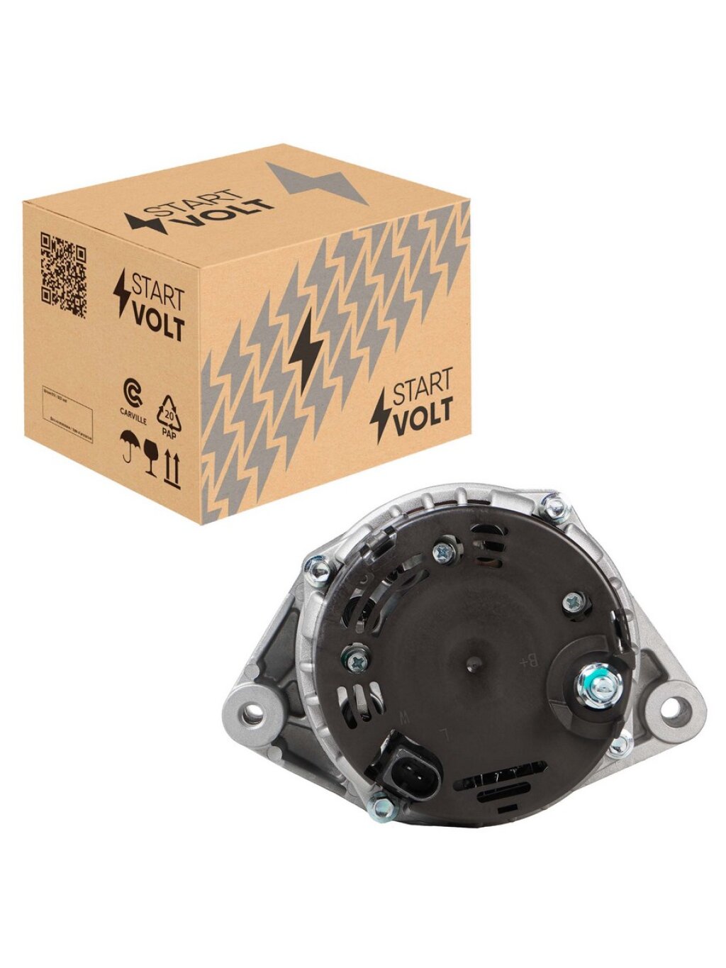 Генератор для а/м ВАЗ 1118 "STARTVOLT" (115А)