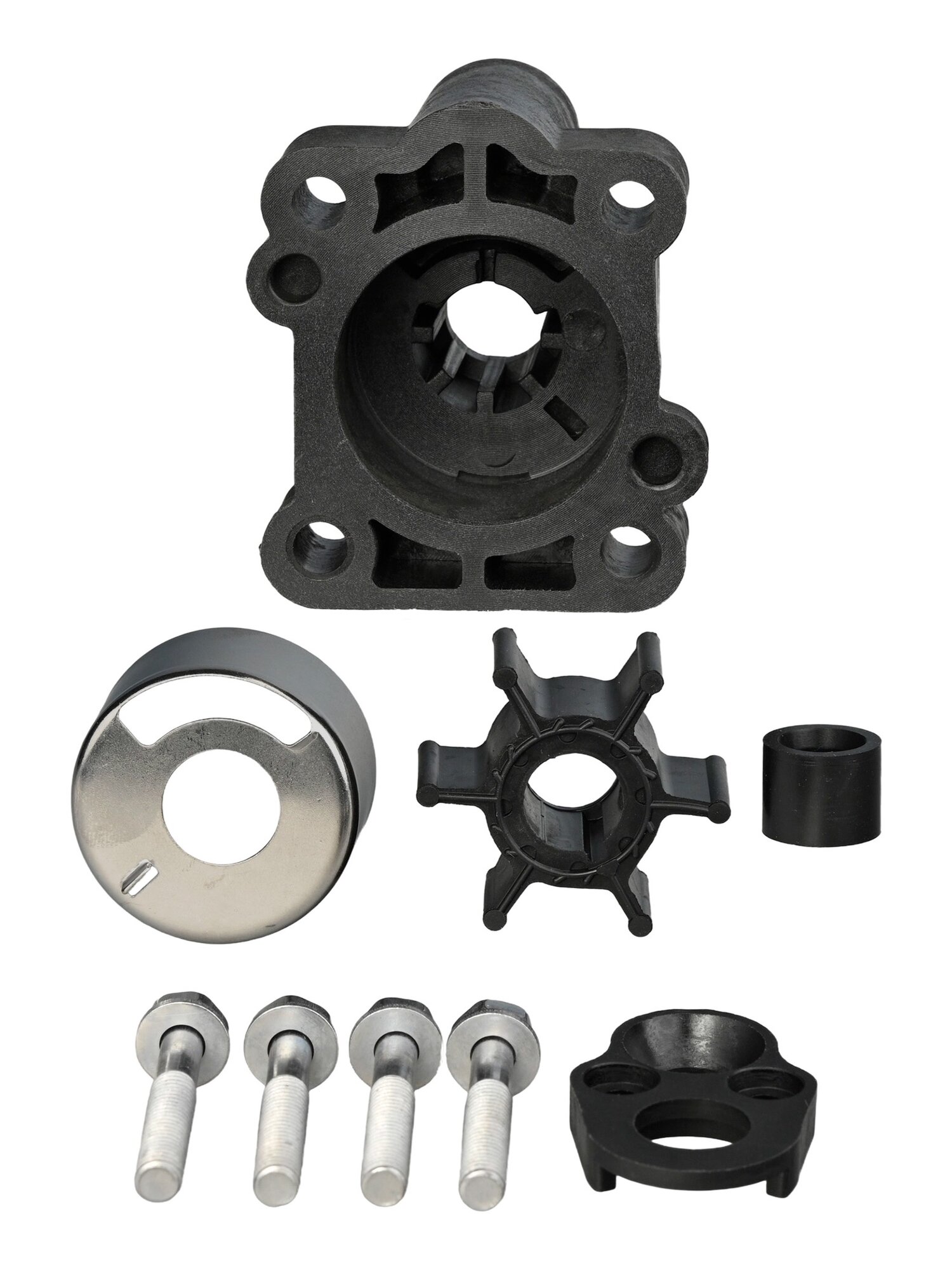 Ремкомплект помпы для Yamaha 9.9, 15 л. с. 2т 682-W0078-A1 с корпусом