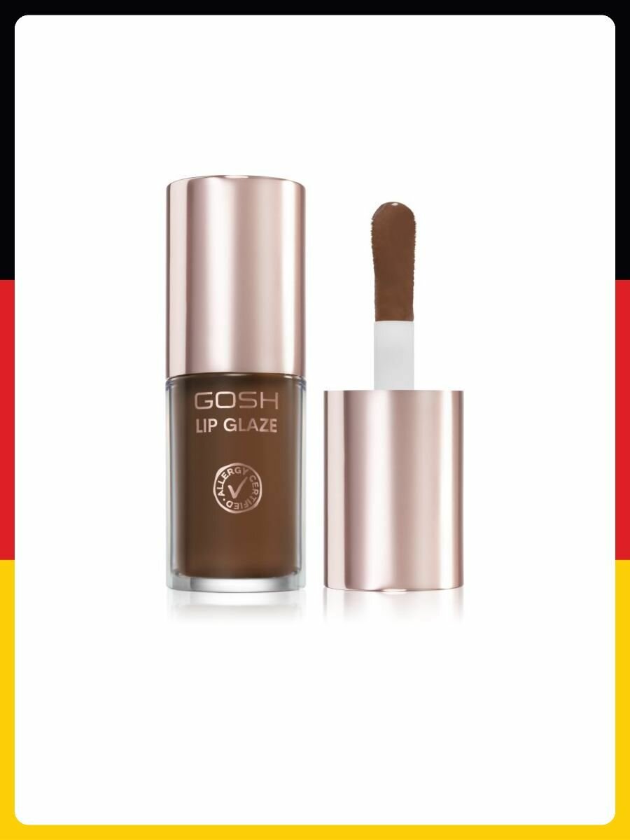 Блеск для губ Gosh Lip Glaze Lip Gloss 003 Dark Chocolate, 5,5 мл