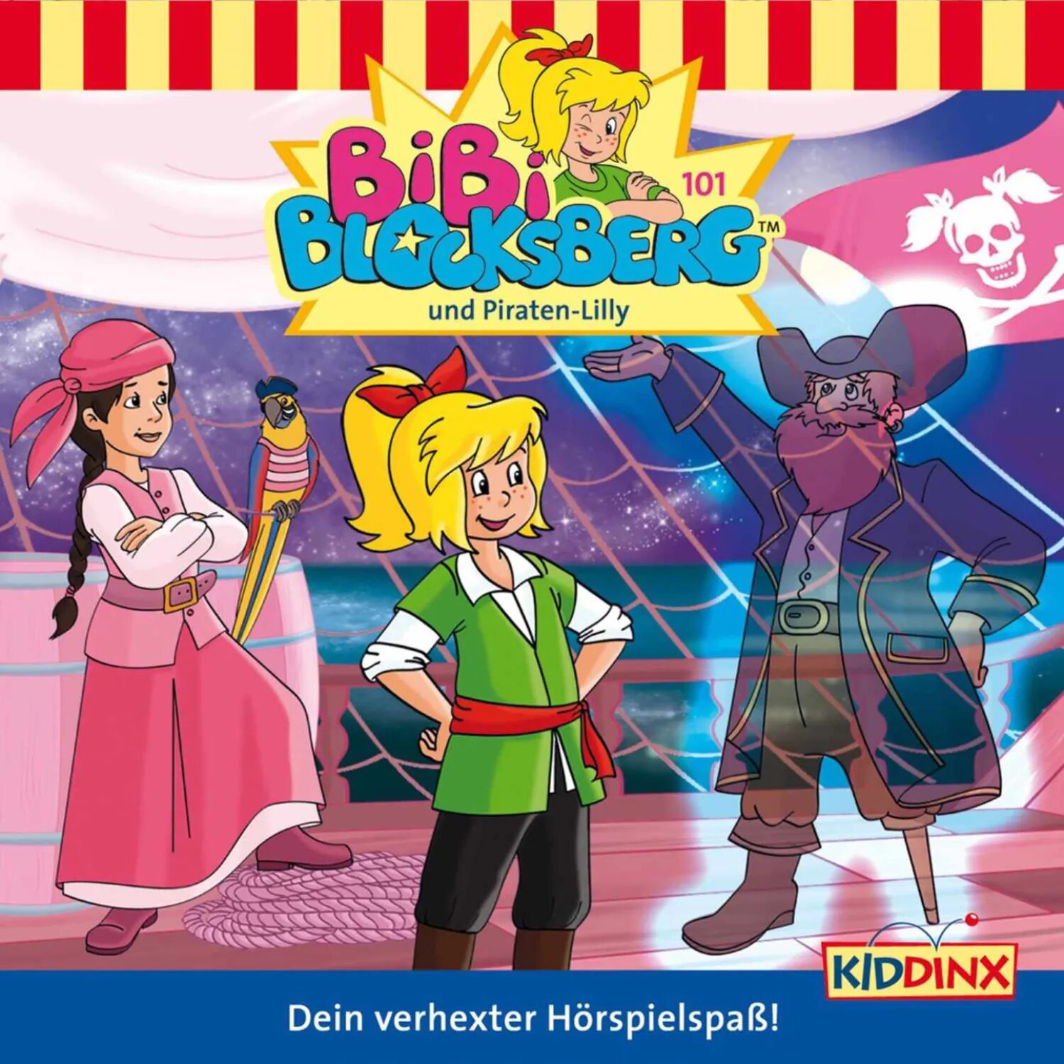 Bibi Blocksberg, Folge 101: Bibi und Piraten-Lilly [Аудиокнига]