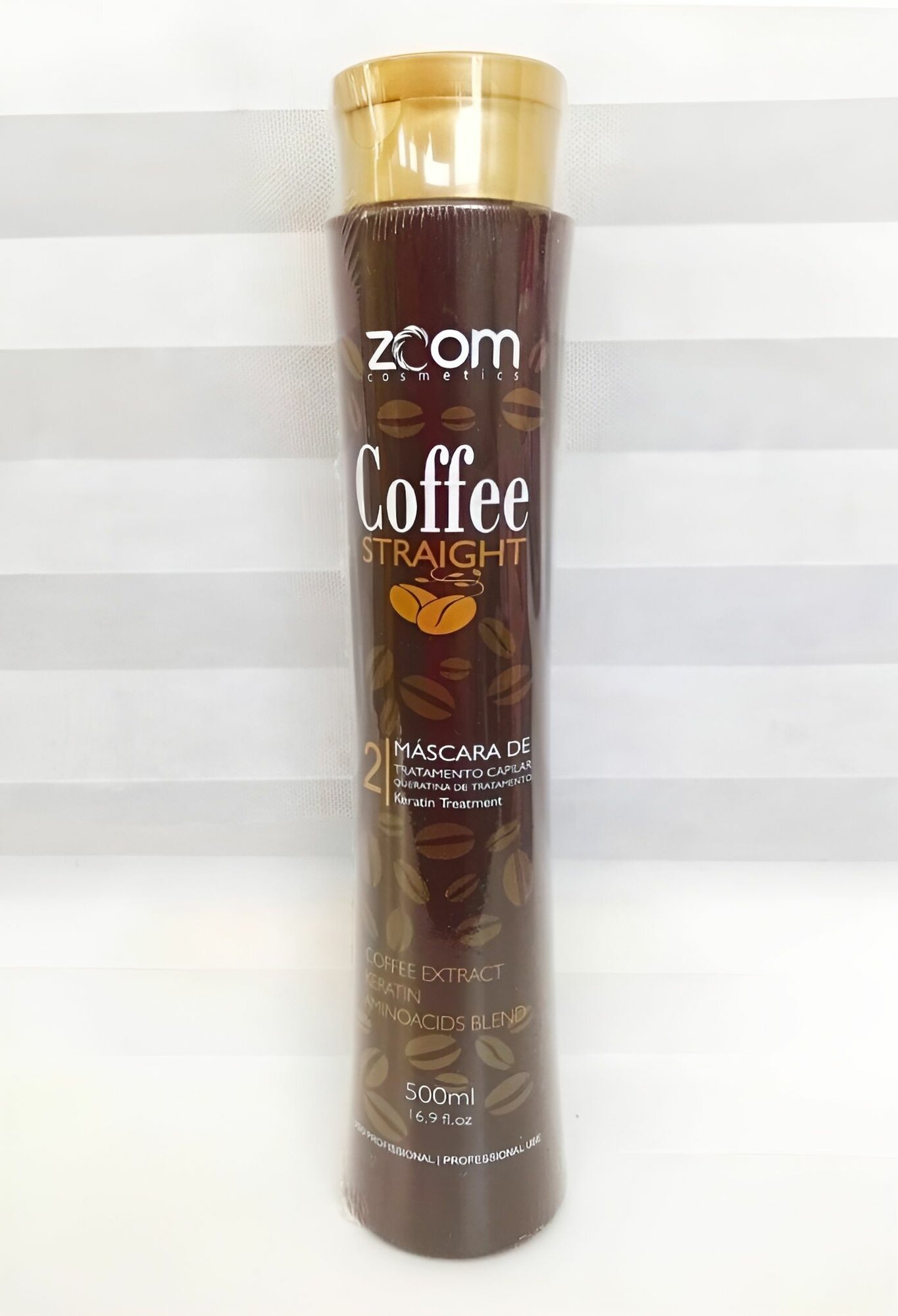 Кератин для выпрямления волос Zoom Cosmetics Coffee Straight зуум кофе 500мл