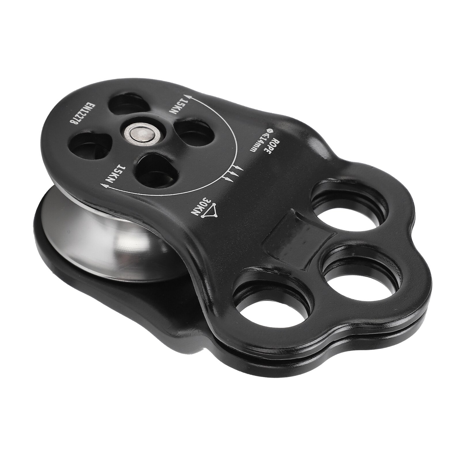 Спасательное оборудование 30KN Hitch Climber с двойными подшипниками для подъема и подъема в арбористике, альпинизме и подъеме грузов