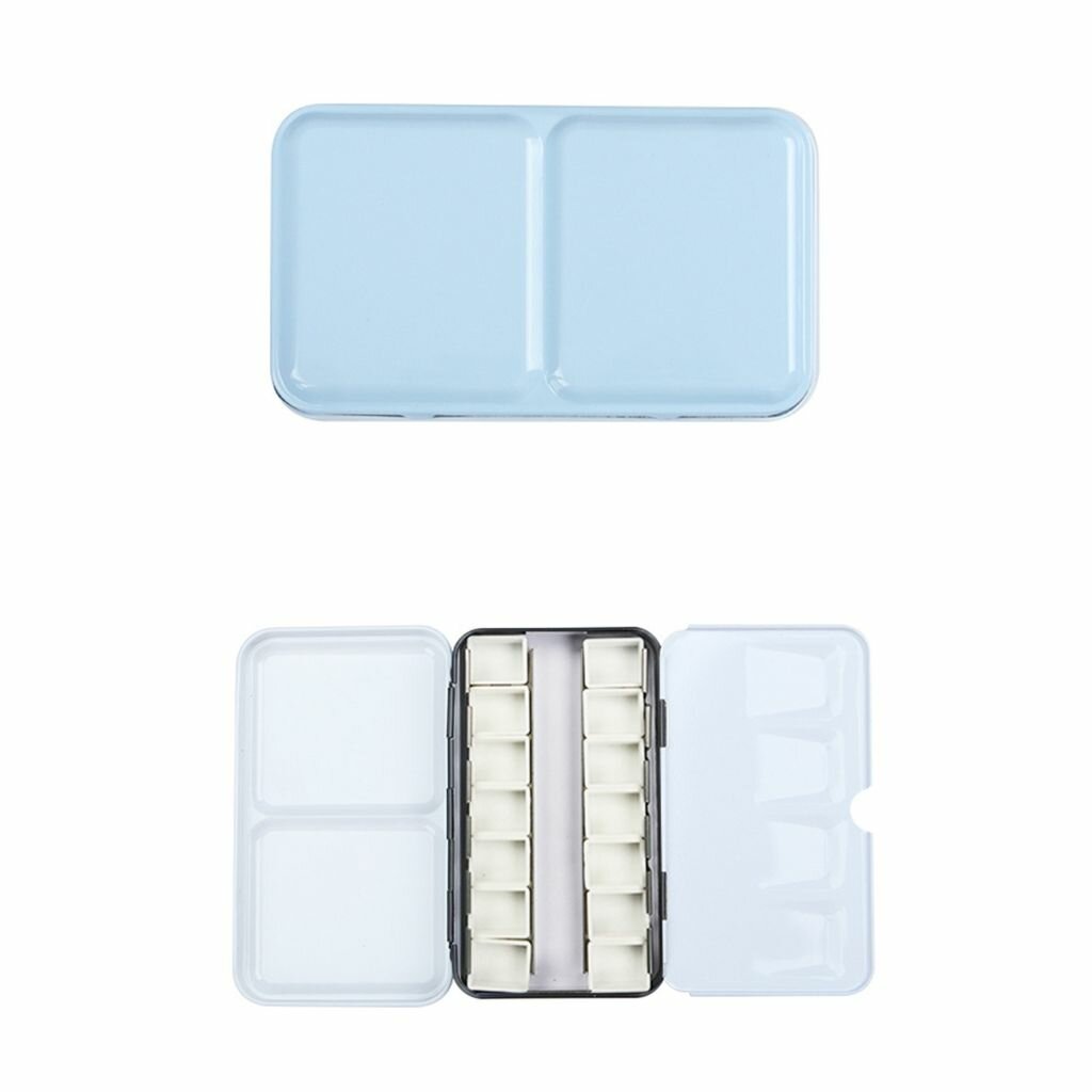 Коробки для красок туристического размера, Пустые акварельные палитры-Лотки, Жестяная палитра