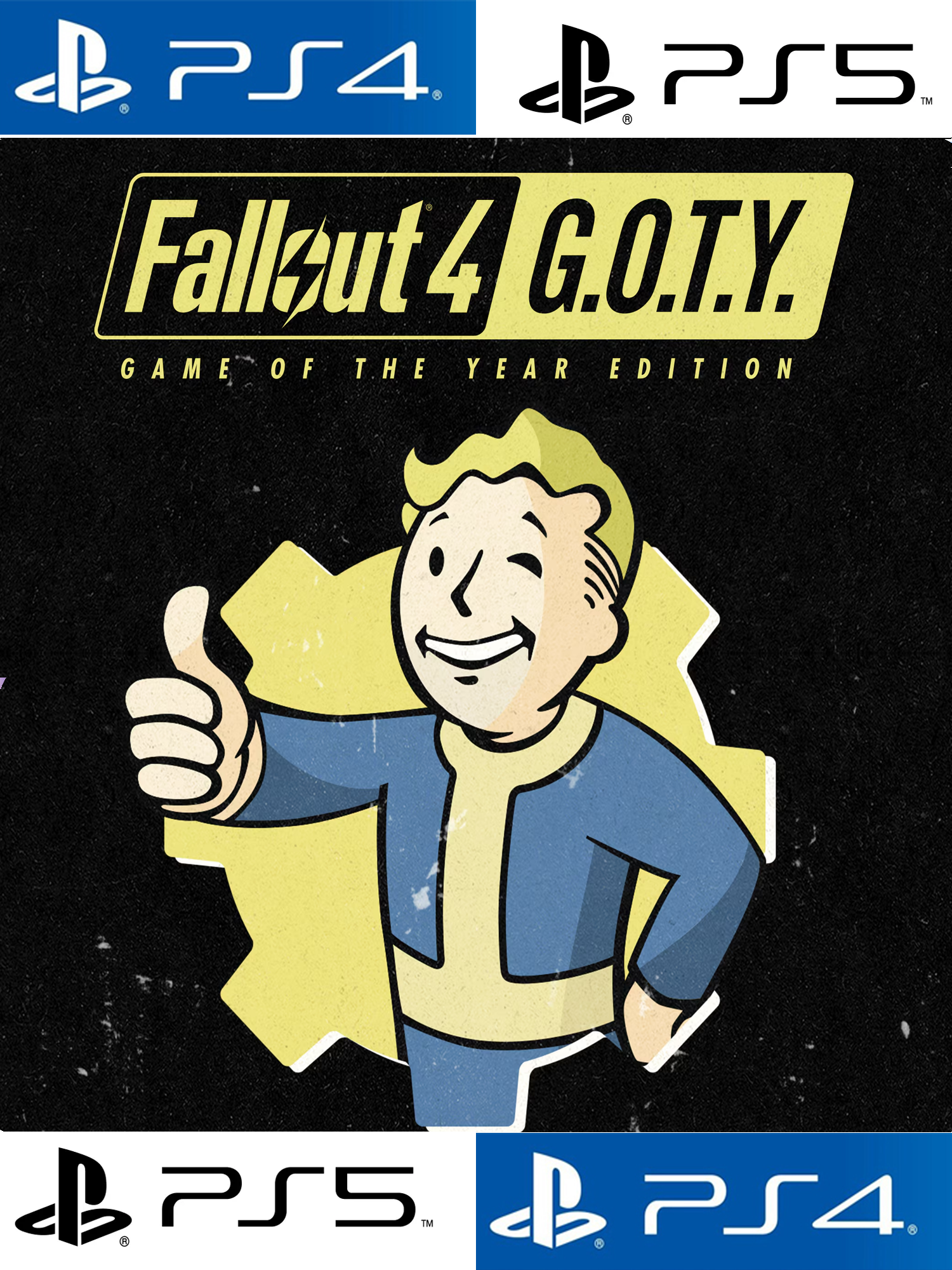 Игра Fallout 4 Game of the Year Edition, цифровая версия, PlayStation PS4 и PS5, Английский язык