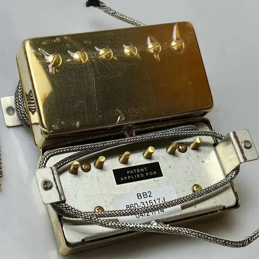 1 комплект гитарных хамбакеров PAF Alnico V BB1 BB2 серии 4C