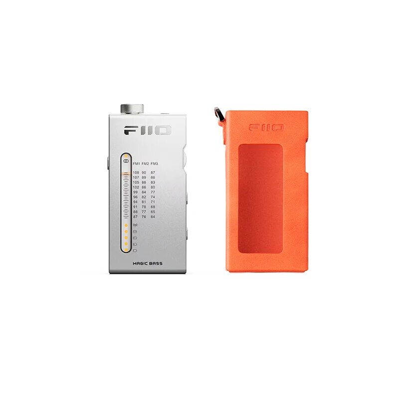 FiiO RR11 Портативное FM-радио Silver and case