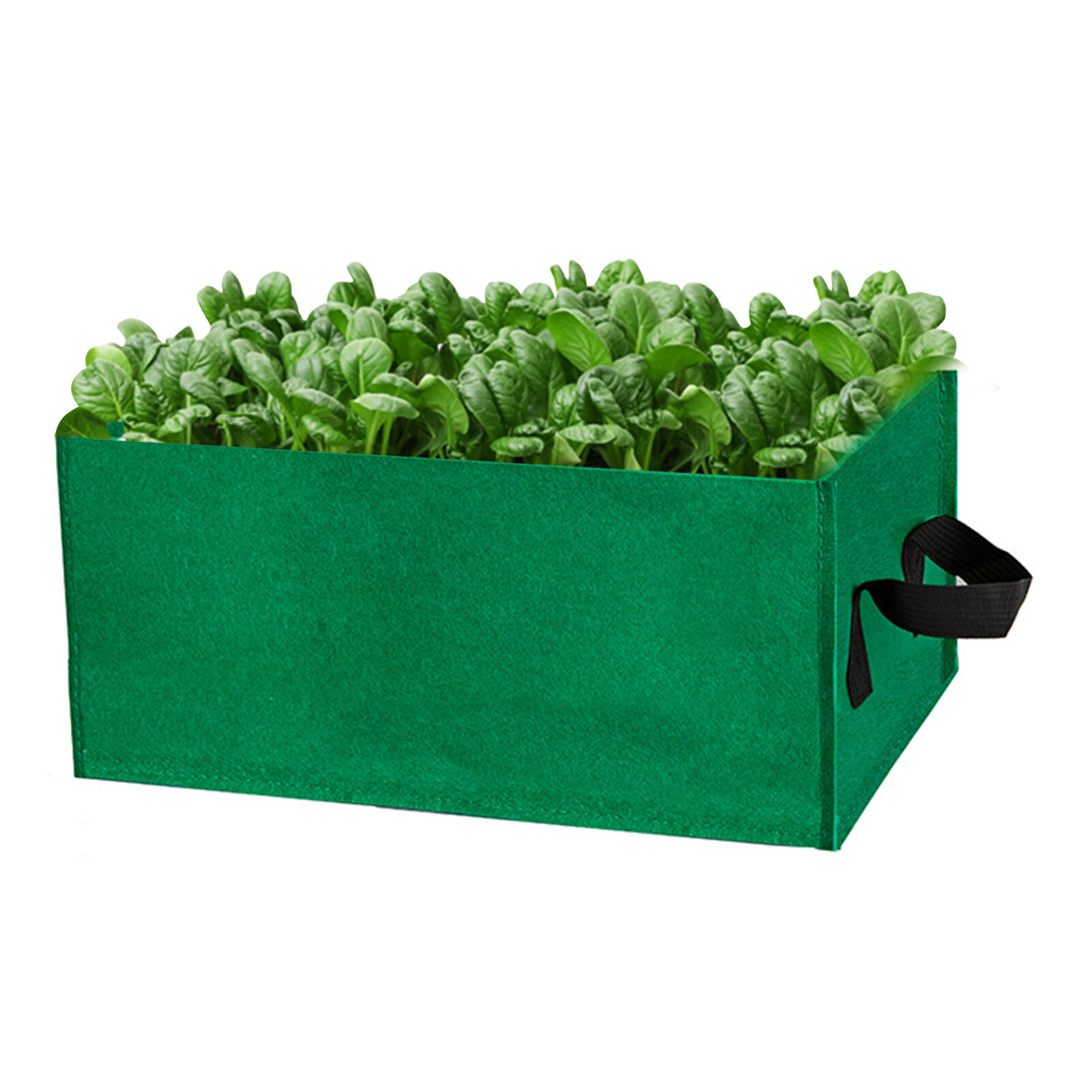 Растительные мешки для сада прямоугольные с ручками, плетеные, для моркови, лука, трав, цветов, овощей, 60*24*12 дюймов, цвета: красный, зеленый, синий, фиолетовый, черный, размеры: S, M, L, Xl, XXL