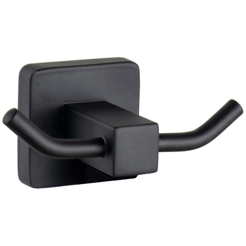 Двойной крючок Maretti Umbria Black UMB53299 Черный матовый