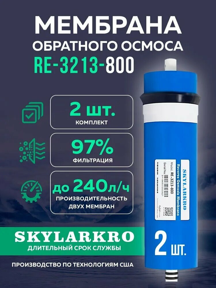 Мембрана обратного осмоса стандартная модель серии классическая модель серии