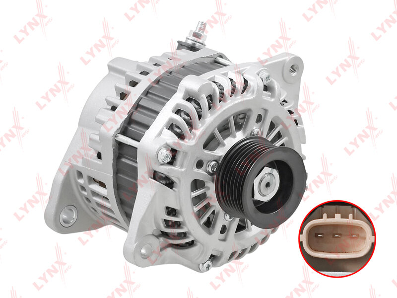 Генератор (130 A, 7PK) LYNXauto EA-1454. Для: NISSAN Murano(Z51) 3.5 07> / Teana(J32) 2.5-3.5 08>