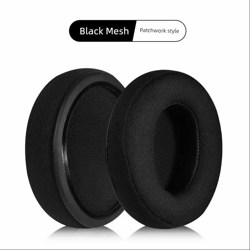 Подходит для амбушюр HyperX Cloud III, чехлов для наушников Hurricane 3, амбушюр Kingston Cloud III, губчатых кожаных