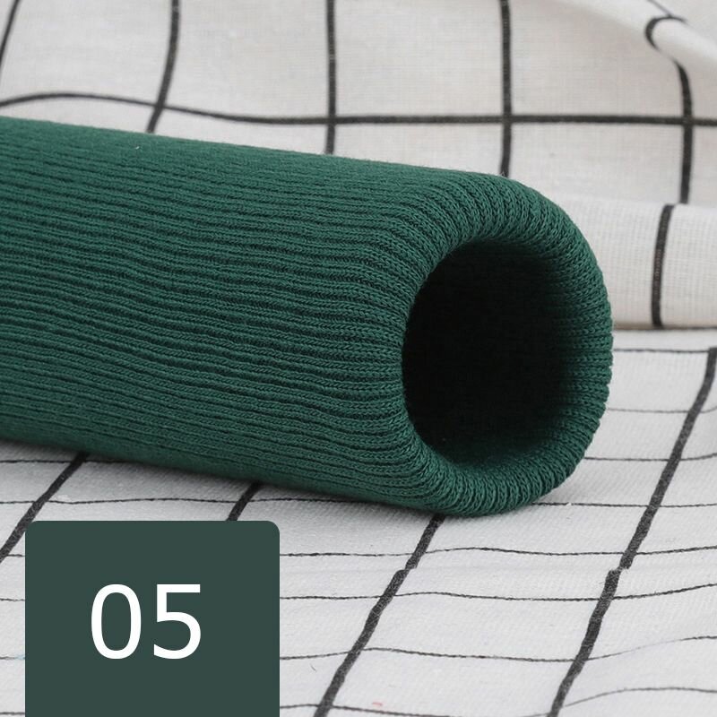 Эластичные манжеты трикотажные ткань, одежды, брюк, для Швейные