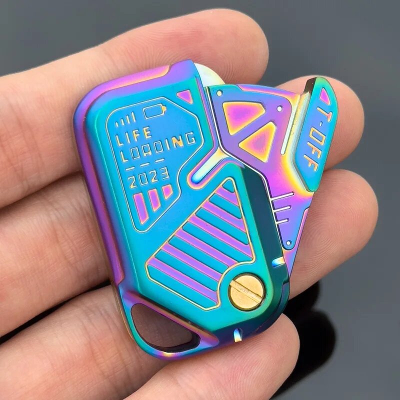 Металлический Спиннер-антистресс EDC, Магнитная Игрушка Для Снятия Стресса И Тревожности У Детей С Аутизмом