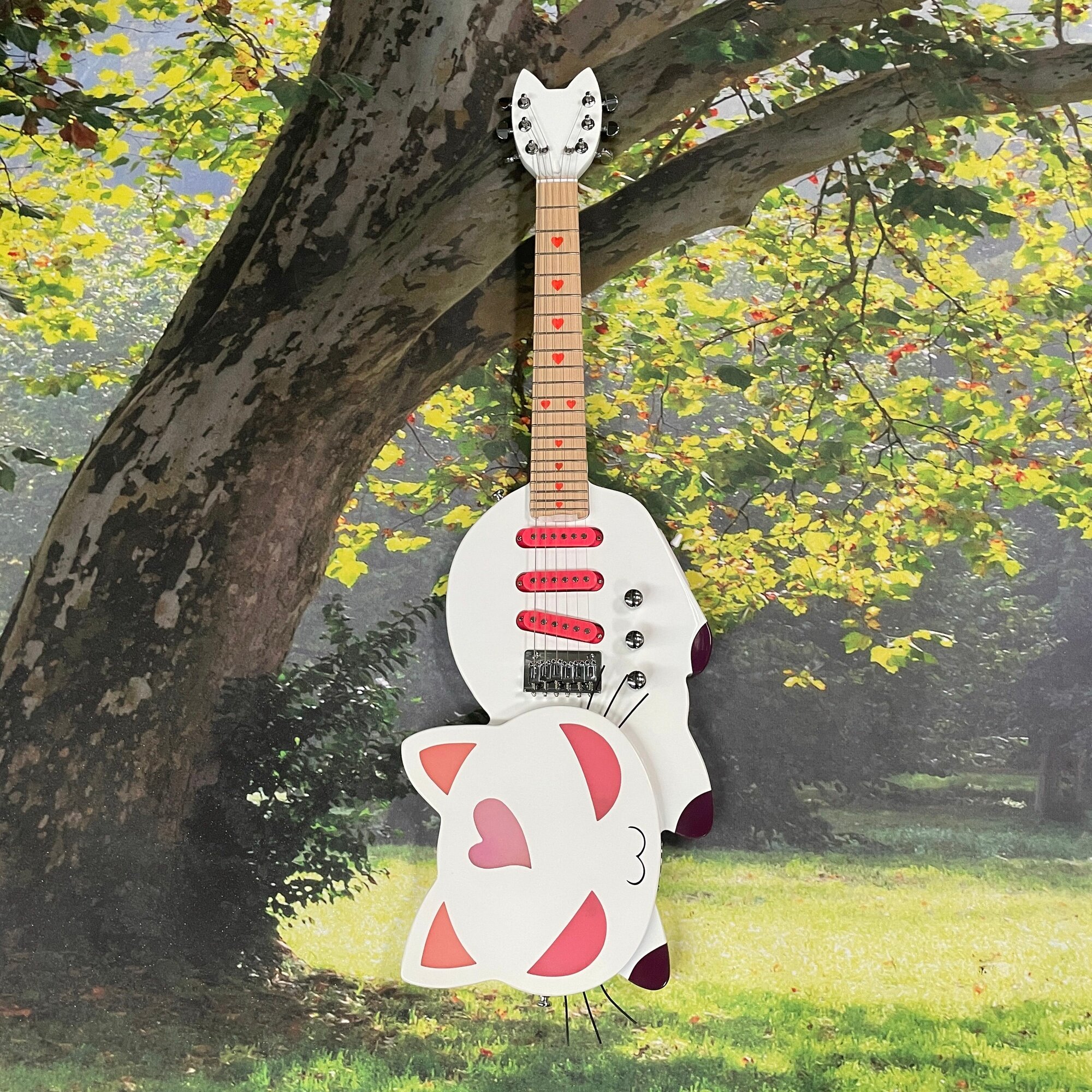 Daisy Rock Электрогитара в форме кошки с тремя синглами