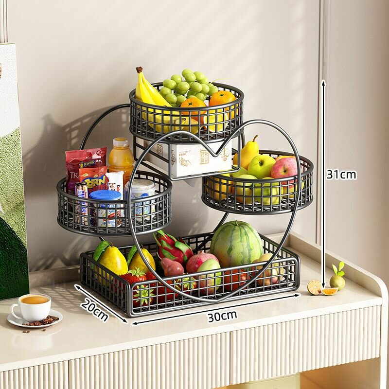 Фруктовница, диаметр 31 см, 4 штФруктовница, диаметр 31 см, 4 шт