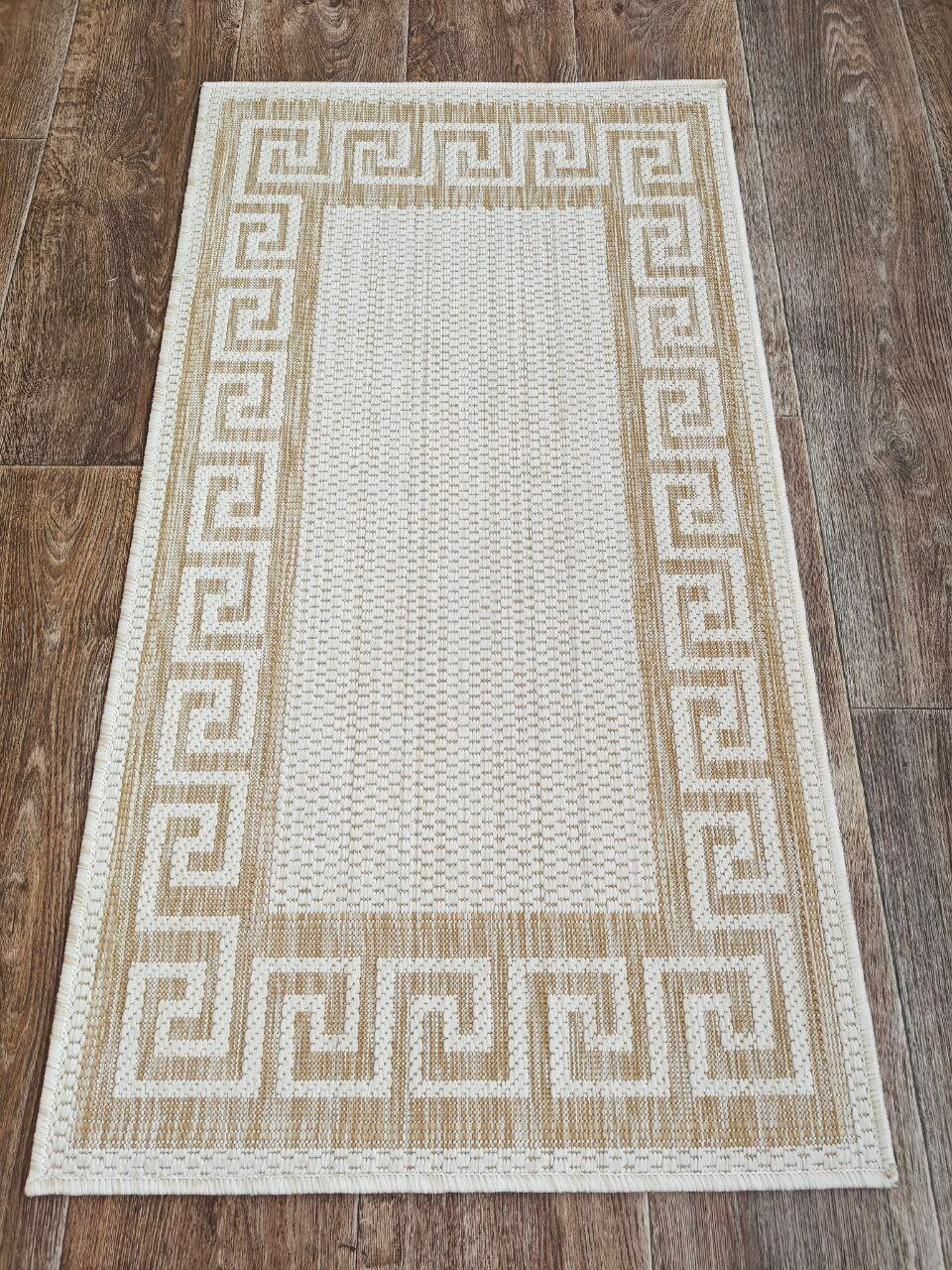 Циновка безворсовая с антискользящим покрытием прямоугольной формы 60 см на 110 см