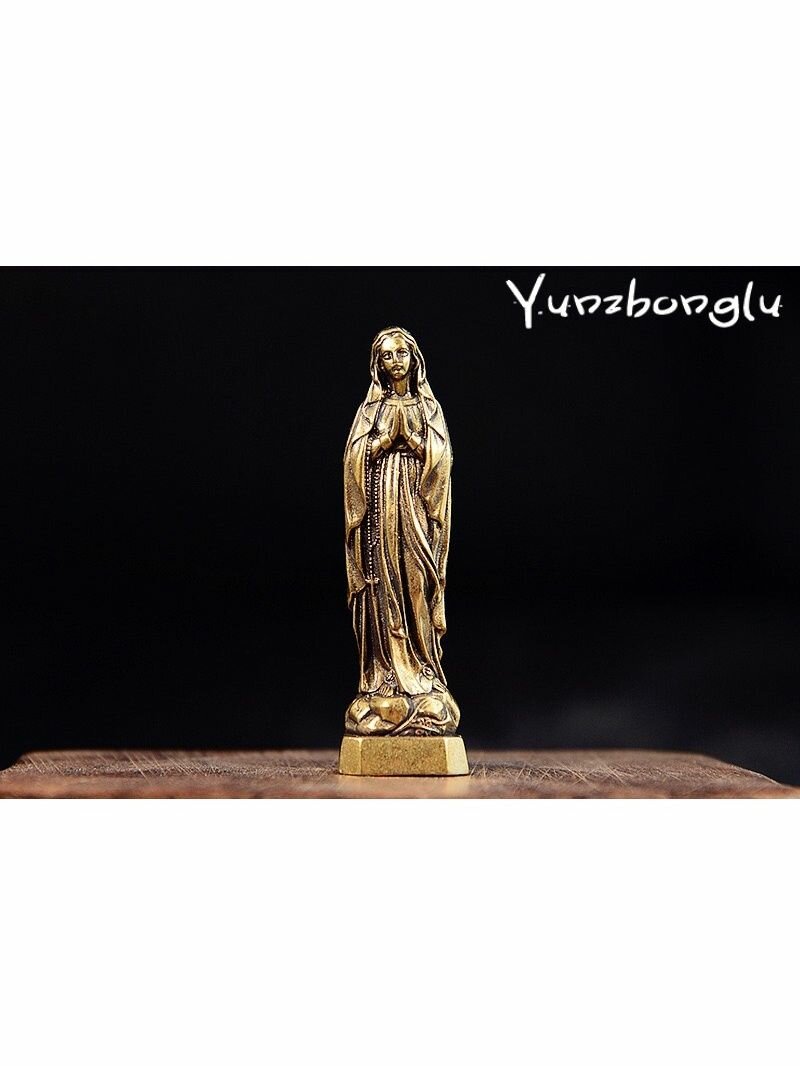 Yunzhonglu статуя святой девицы, медная скульптура, настольный декоративный предмет