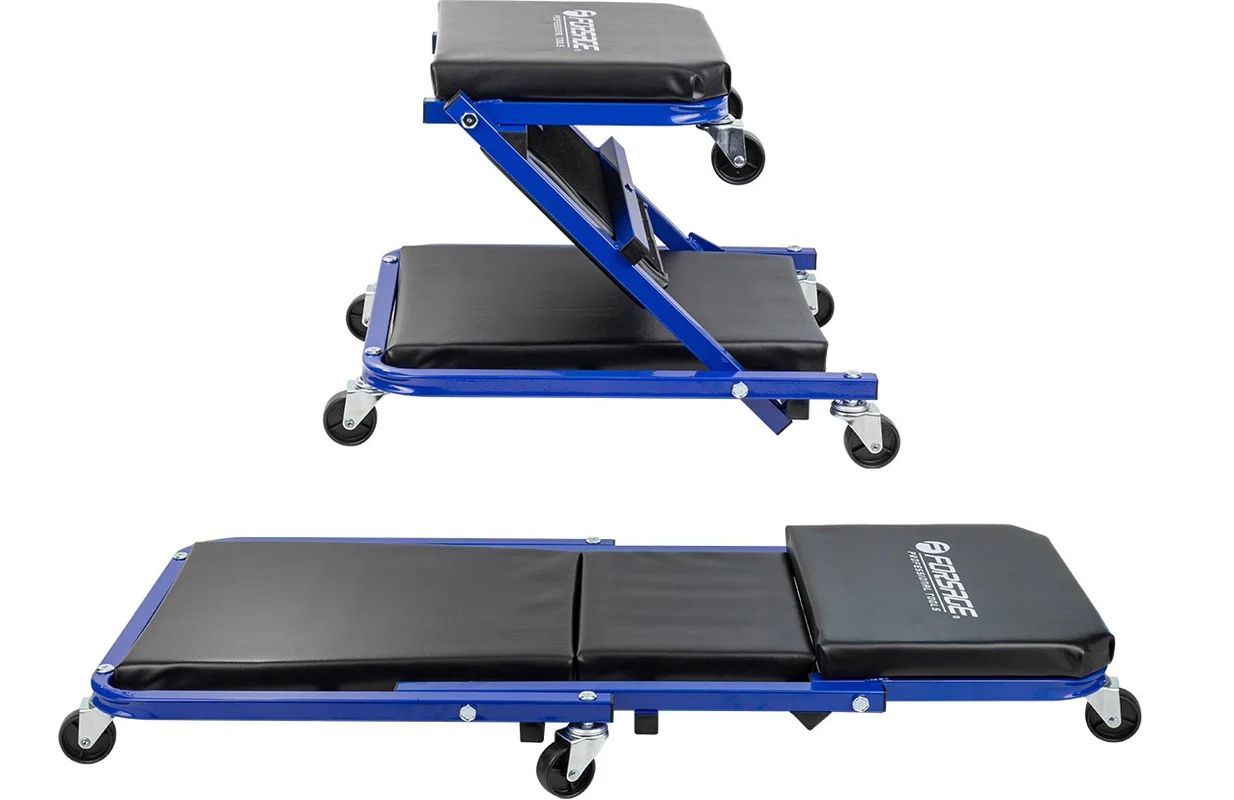 Стул-лежак трансформер Forsage, подкатной на 6-ти колесах, max нагрузка 150/120 кг