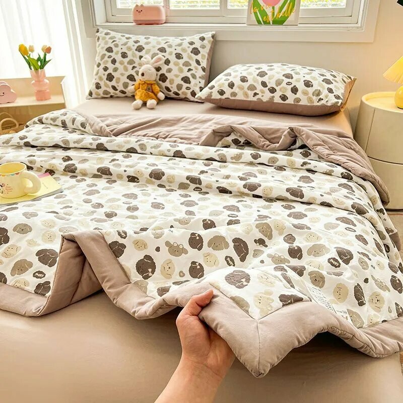 IKEA Одеяло Двуспальный 200x220 см, Летнее, с наполнителем Вата, комплект из 1 шт