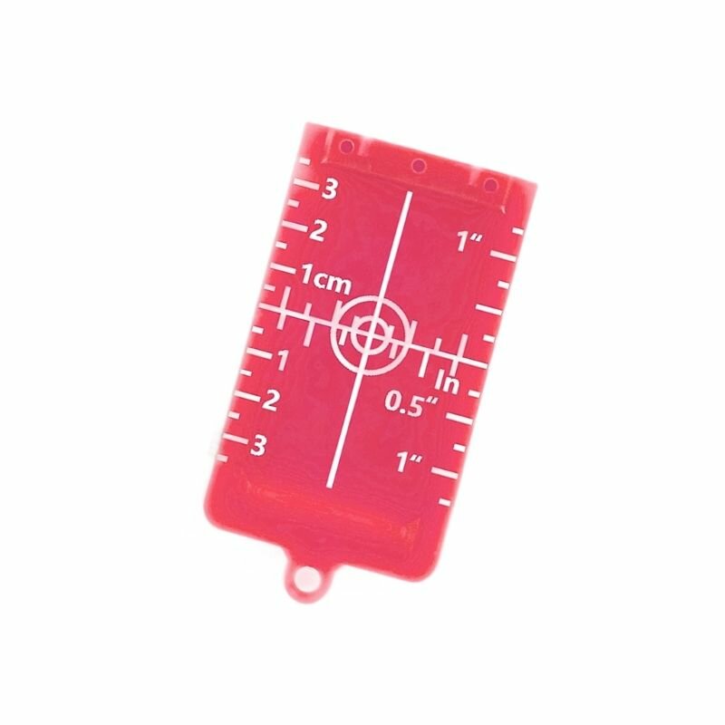 Мишень лазерного уровня-красная