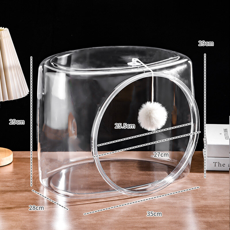 Домашние животные спящие гнездо полузакрытый кошачий дом Съемный кошачий шар теплая шерстяная прокладка кошачье гнездо