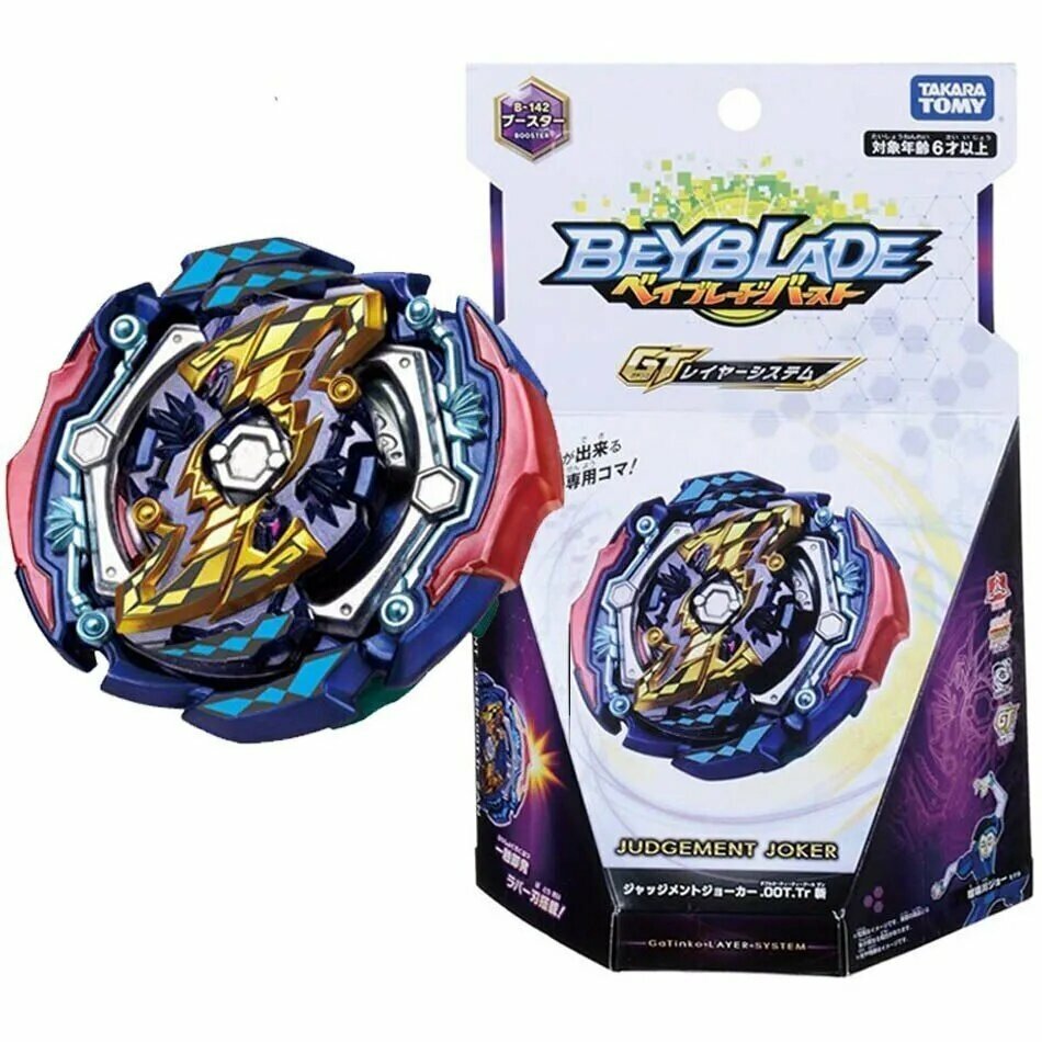 Волчок бейблэйд Judgement Joker B-142 Takara Tomy Beyblade Burst GT