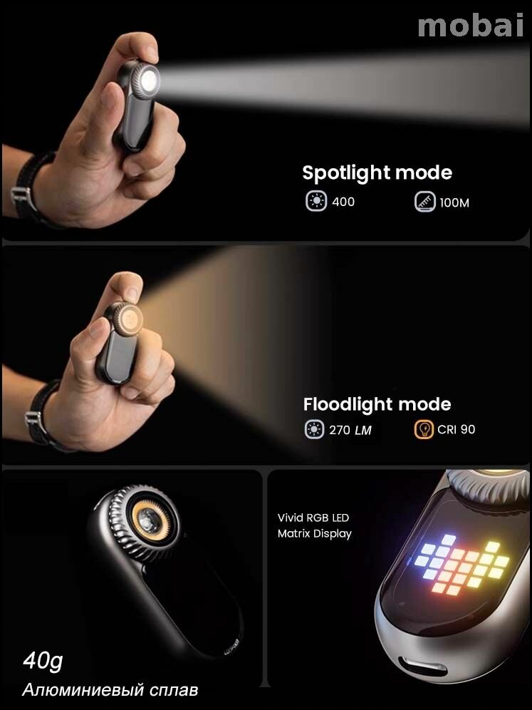 LOOP GEAR SK09 EDC фонарь, LOOP DOT — фото 1