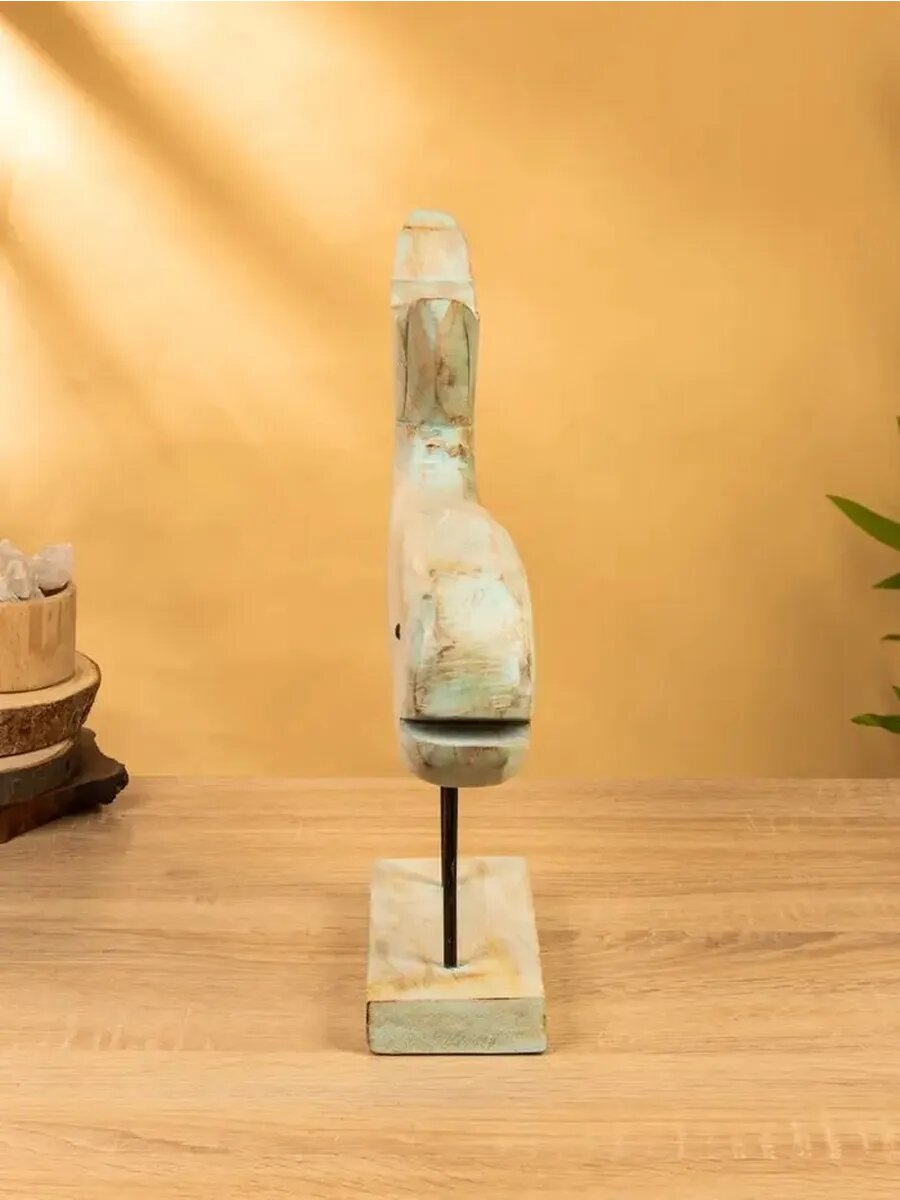 Деревянный сувенир Кашалот — оригинальный декор