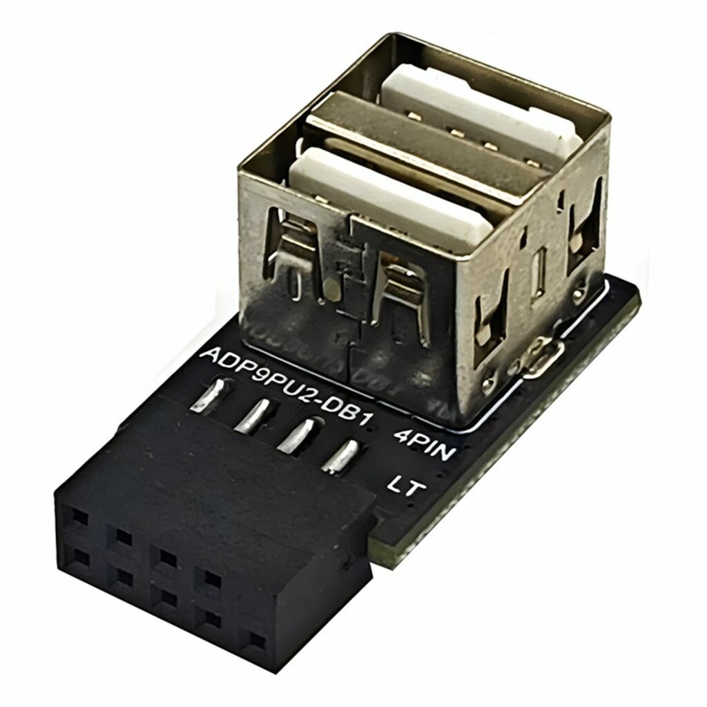 Адаптер USB 2.0 для передней панели