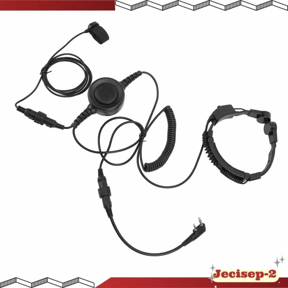 Шейный микрофон, высокое качество звука, для радиосвязи Kenwood