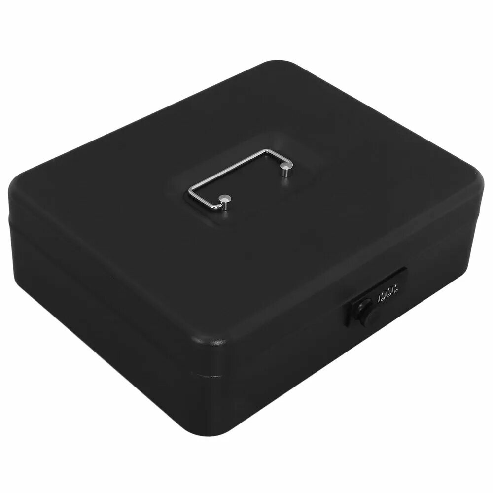 Коробка Для Сбережений Денег, Металлическая Конструкция Объёмом 30.00X25.00X9.50Cm, Защита Вложений