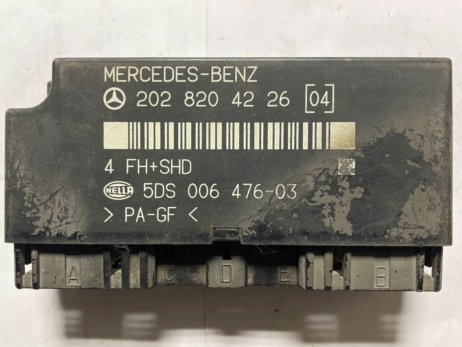 Блок управления стеклоподъемниками Mercedes W202