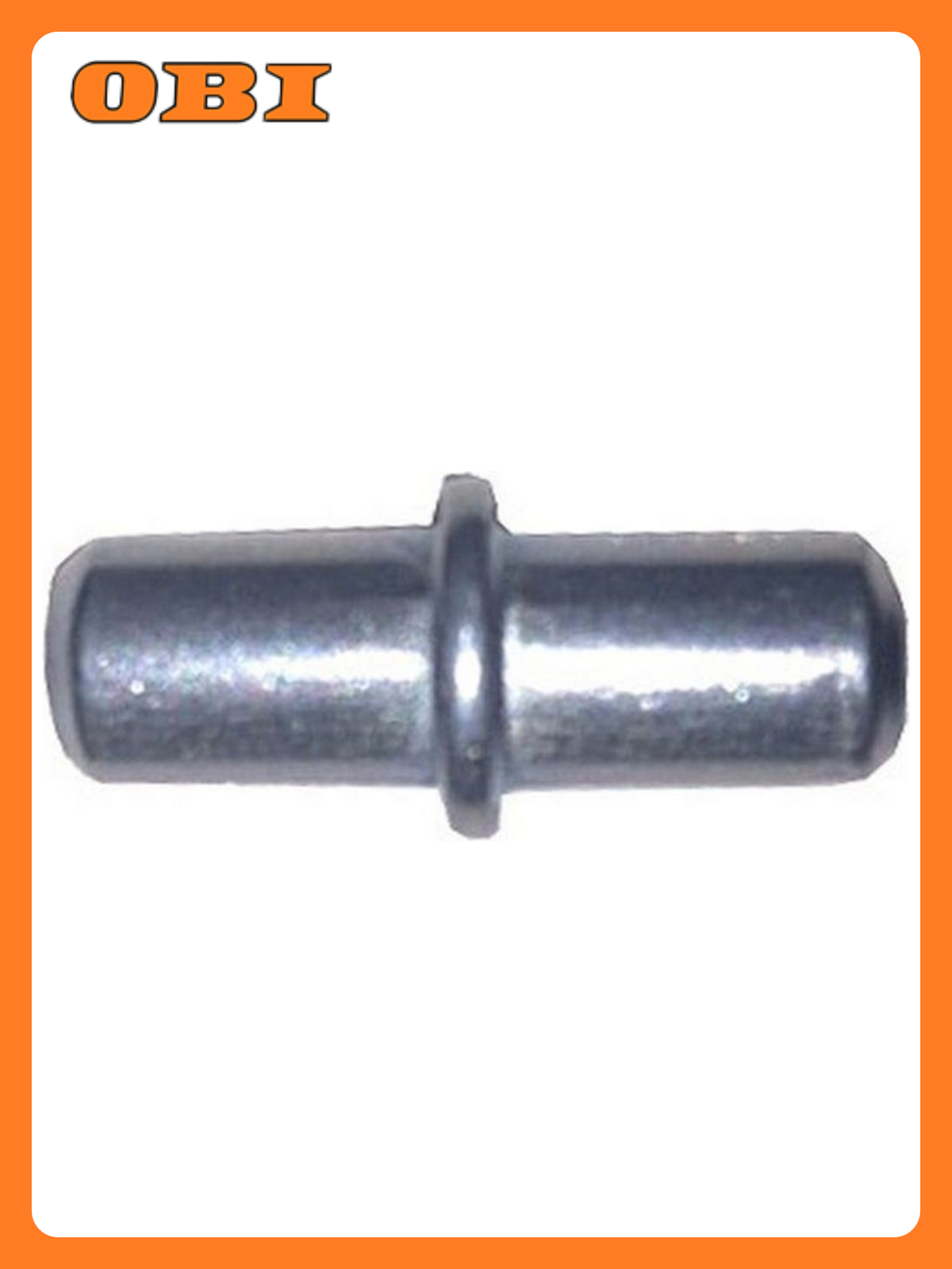 Полкодержатель ELEMENT, с бортиком, сталь, серебристый, 5x16 мм, 12 штук