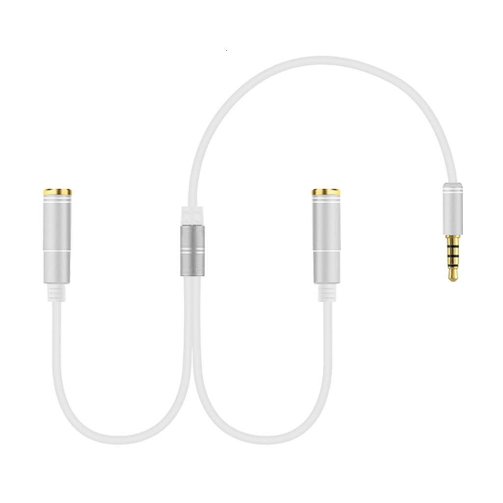 Одноточечный кабель с двумя адаптерами, аудиокабель, кабель управления вспомогательным проводом