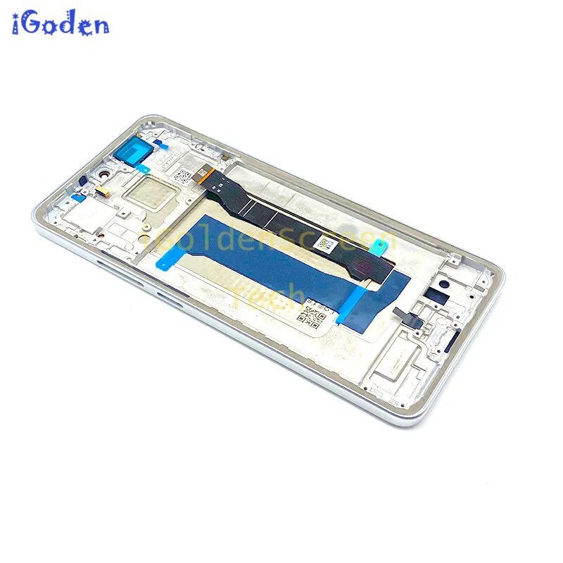 Дисплей для Xiaomi Poco X7 Pro 6.67" White with frame