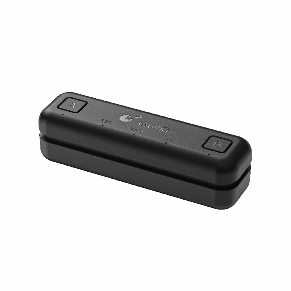 Адаптер Gulikit NS07 BT или передатчик Type-C для беспроводного аудио, совместимый с Nintendo Switch, Switch-Lite, PS4, PC, материал PC, цвета красный, синий, черный, интерфейс USB Type C/USB A, длина передачи 10M, поддерживает протоколы aptX LL, aptX,