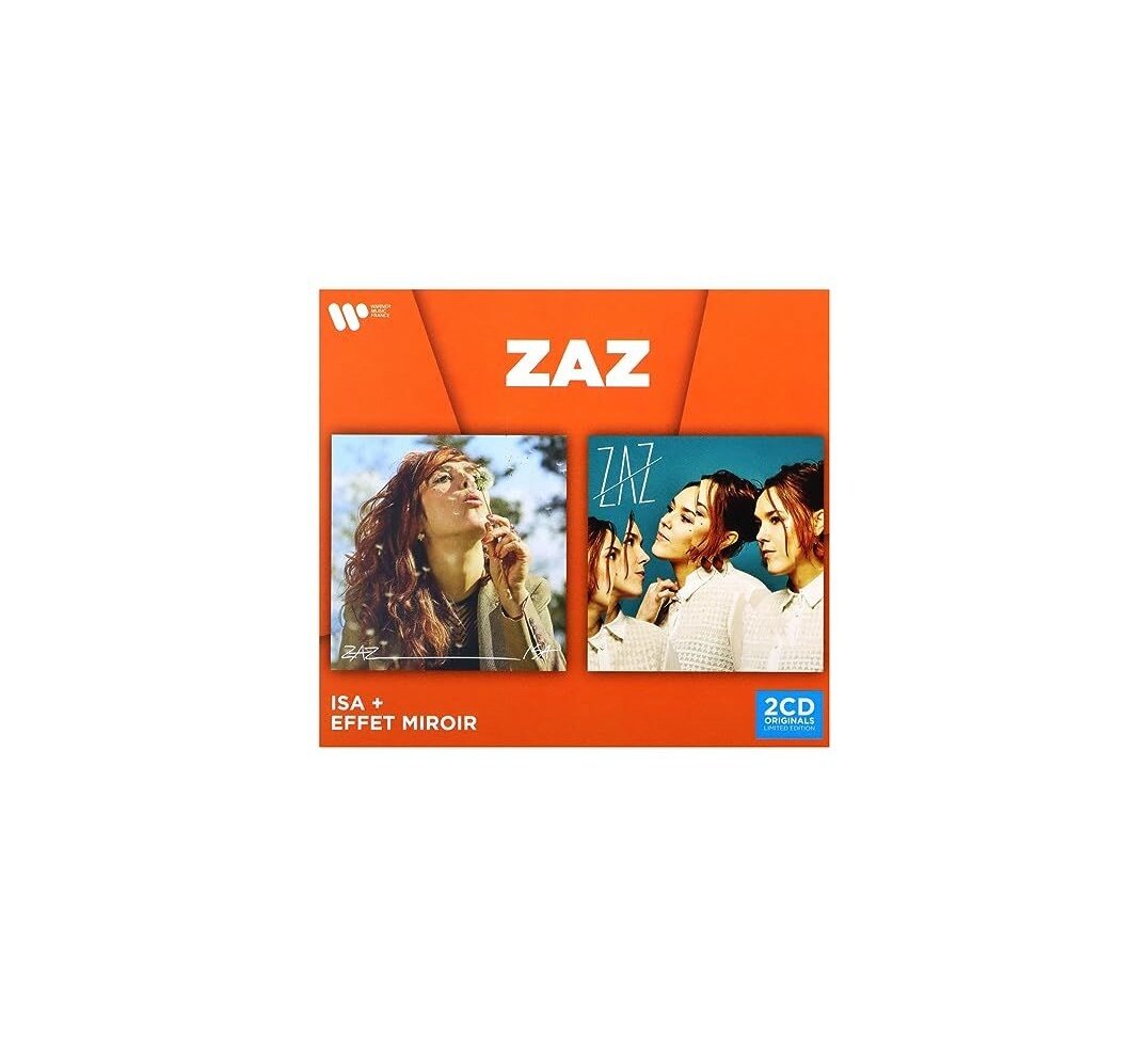 Диск Zaz (Isabelle Geffroy) - Coffret 2CD (Isa / Effet Miroi (2 CD)