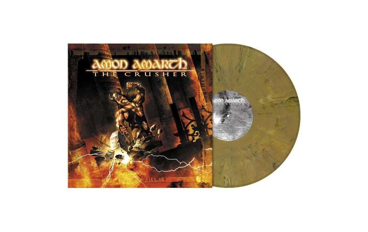 Виниловая пластинка Amon Amarth - The Crusher (Ultimate Version) (Brown Beige Marbled Vinyl) (1 LP)
