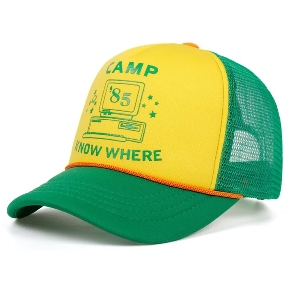 Бейсболка Camp Know Where '85 Зеленый