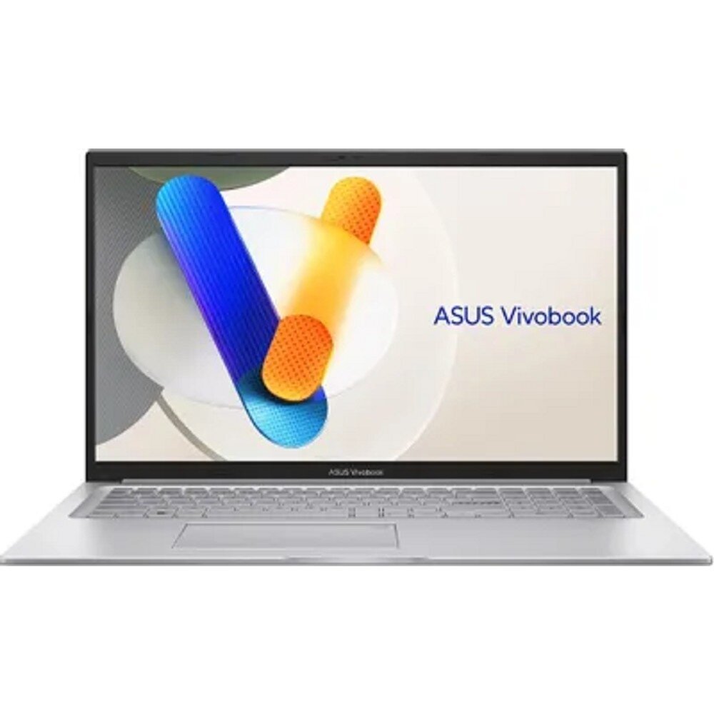 Ноутбук ASUS VivoBook X1704VA-AU1107 90NB13X1-M00MT0 Silver 17.3" FHD Core 7 150U/16Gb/SSD1Tb/ noOS