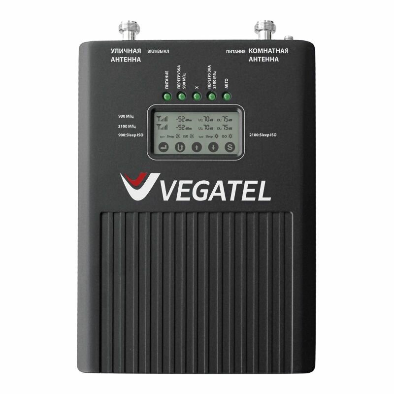 Репитер VEGATEL VT3-900E/3G (LED) (900,2100)