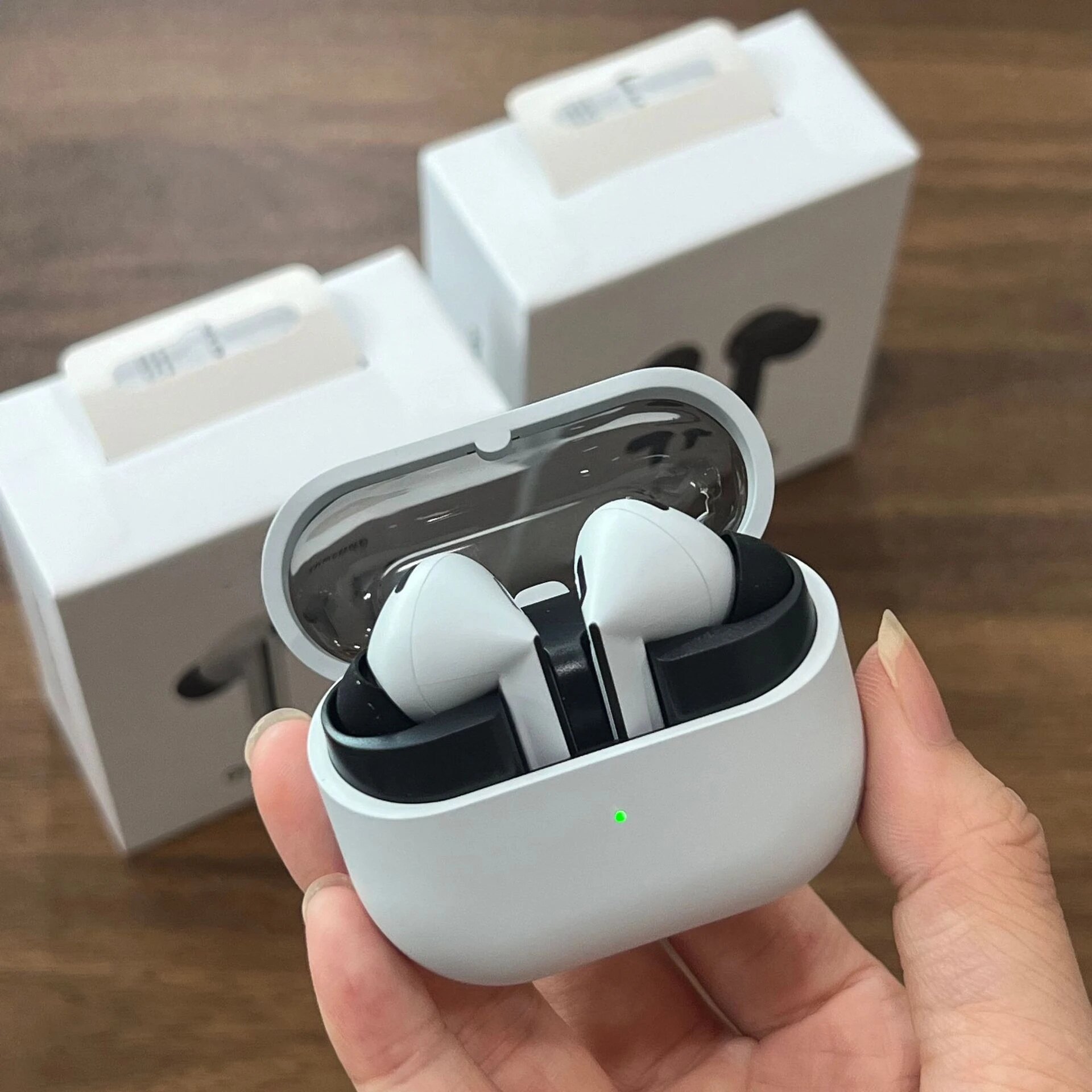Спорт ZY Наушники Buds3 FE R630 Беспроводная зарядка Датчик Холла Долгая работа от батареи