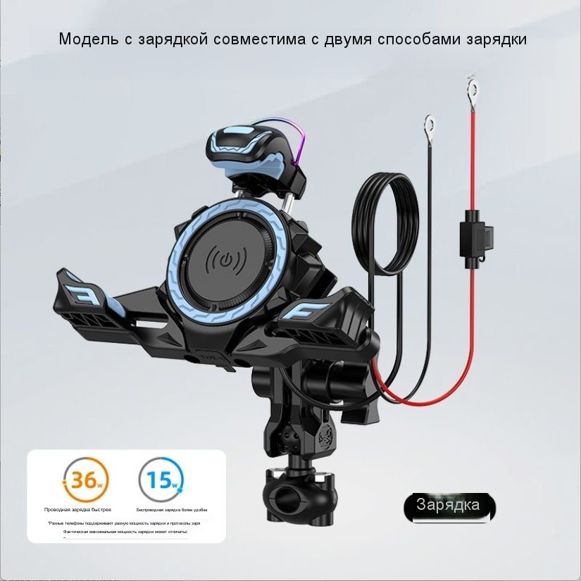 Держатель для телефона FANAUE, алюминиевый сплав, 360 вращение, амортизация