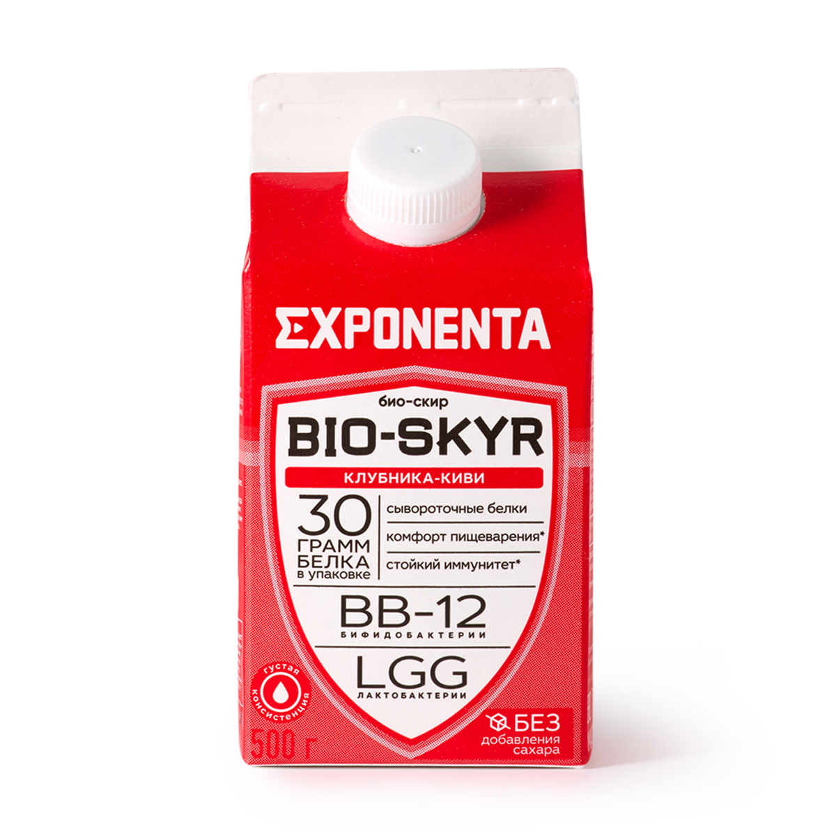 Напиток кисломолочный Exponenta Bio-Skyr 3 в 1 клубника-киви