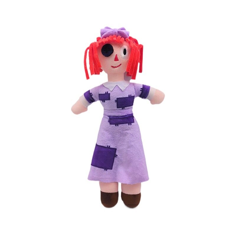 Трансграничный волшебный цифровой цирк Плюшевая кукла-игрушка The Amazing Digitalcircus Фиалка 30CM_Вакуумная откачка