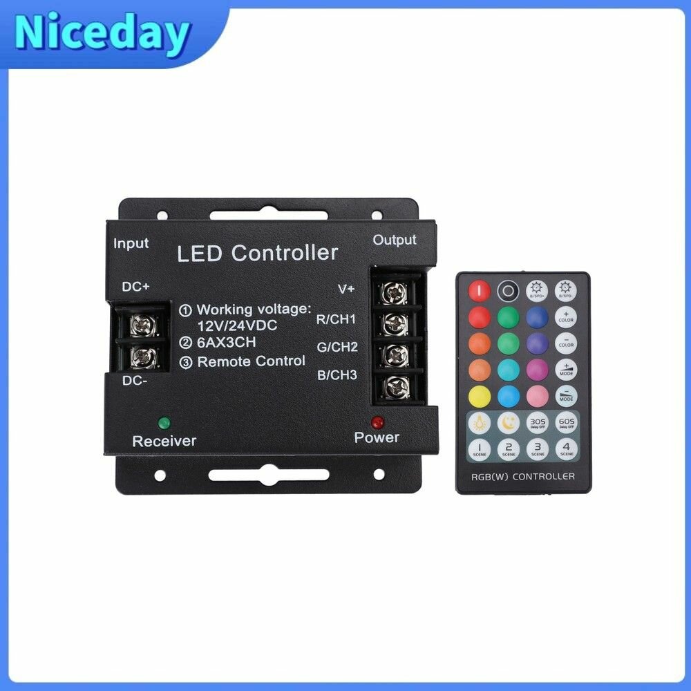 RF контроллер светодиодных ламп, 28 клавиш, пульт ДУ, функция памяти