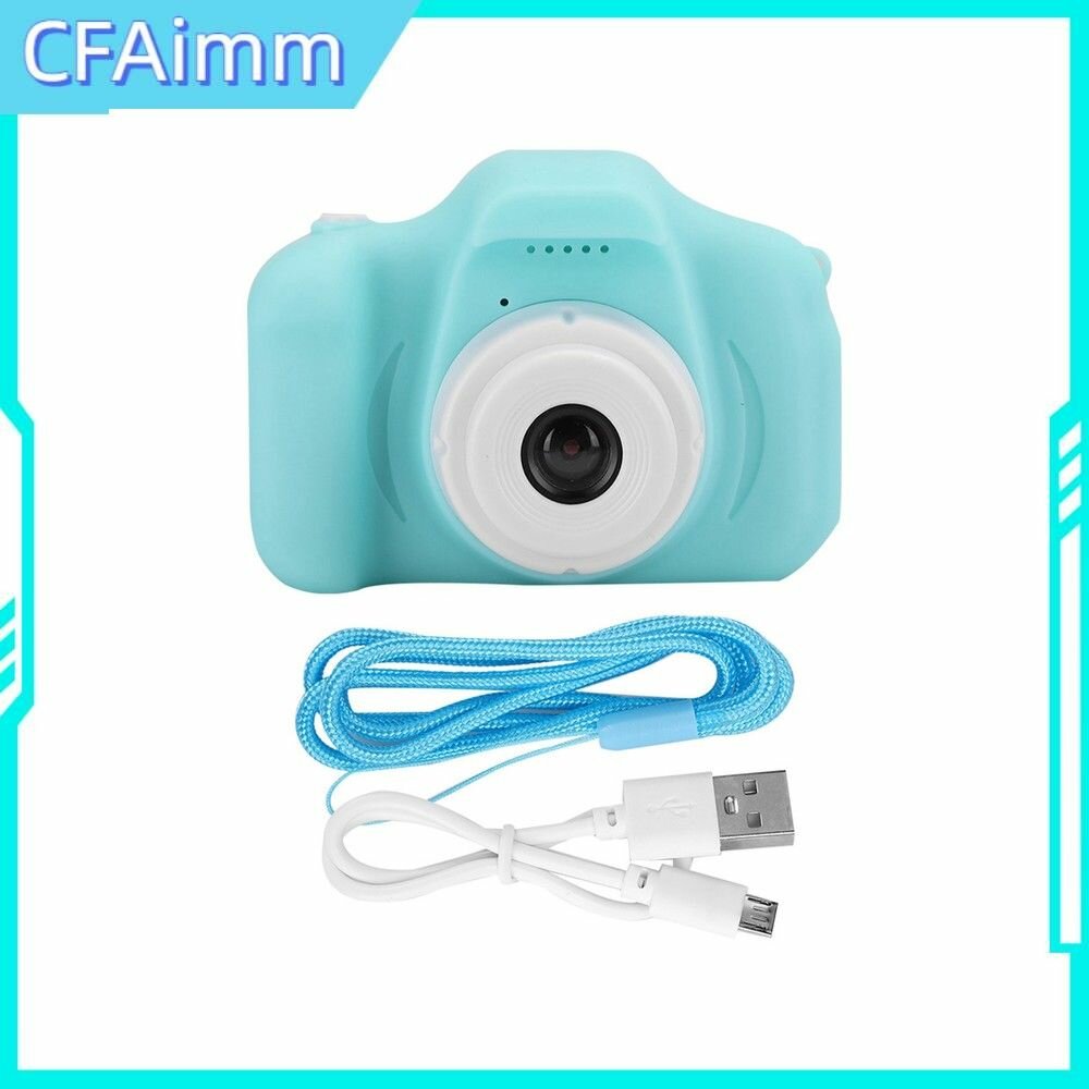 Детская видеокамера HD игрушка, зеленая