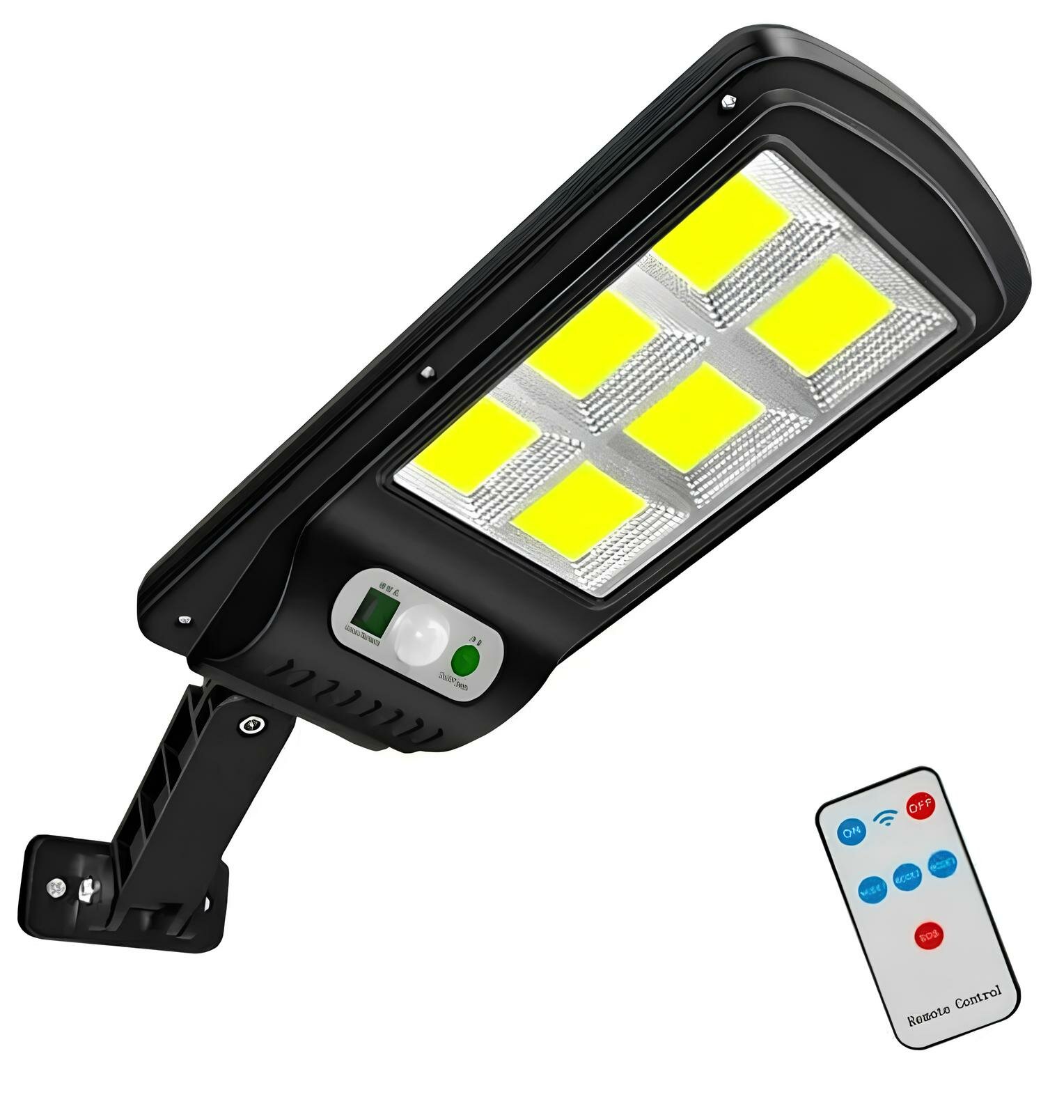 Уличный светильник URM XPLW890, на солнечной батарее, LED, IP67, черный, пластик
