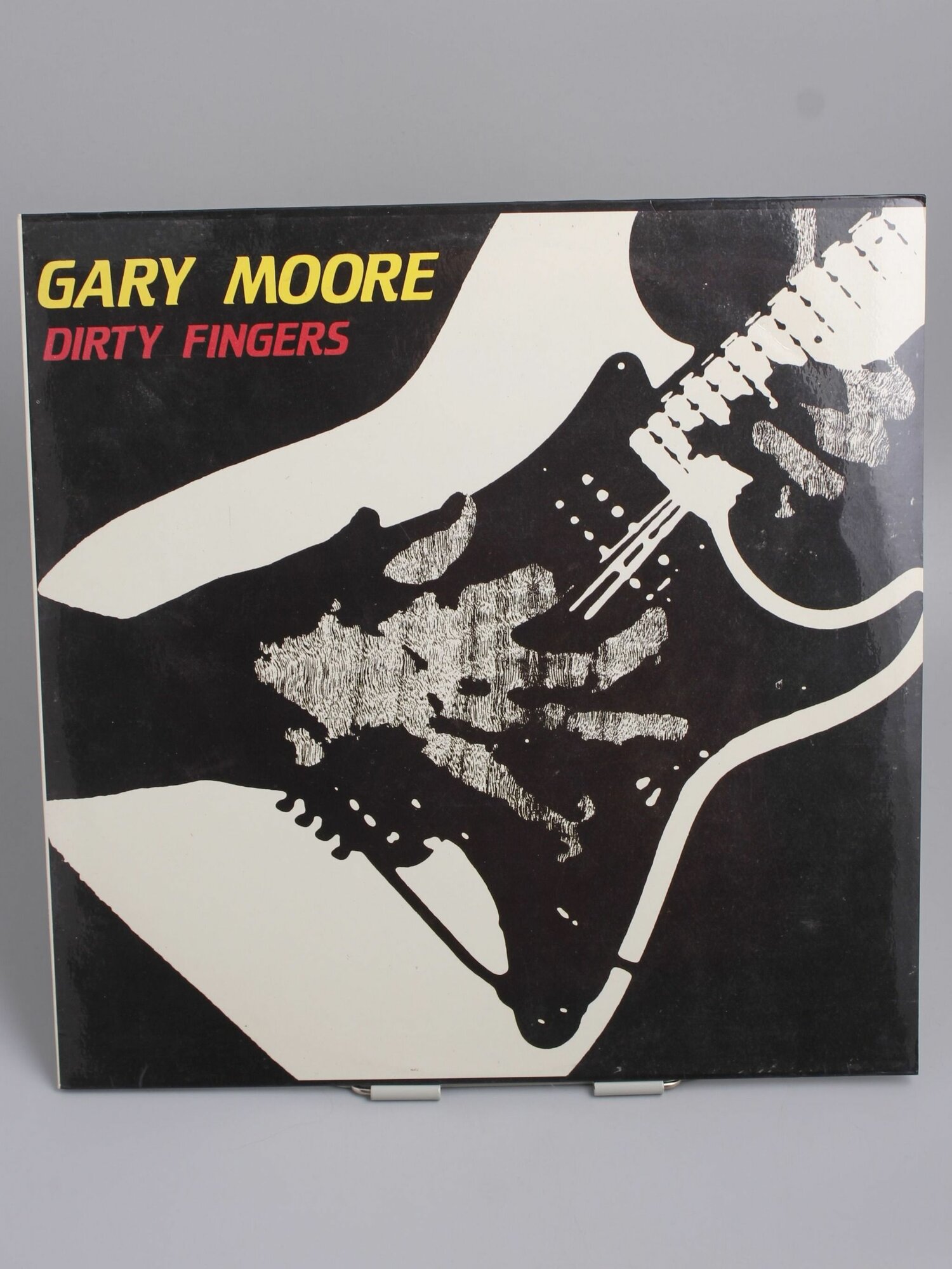 Винтажная виниловая пластинка Gary Moore (Гэри Мур) "Dirty Fingers", 1985 год